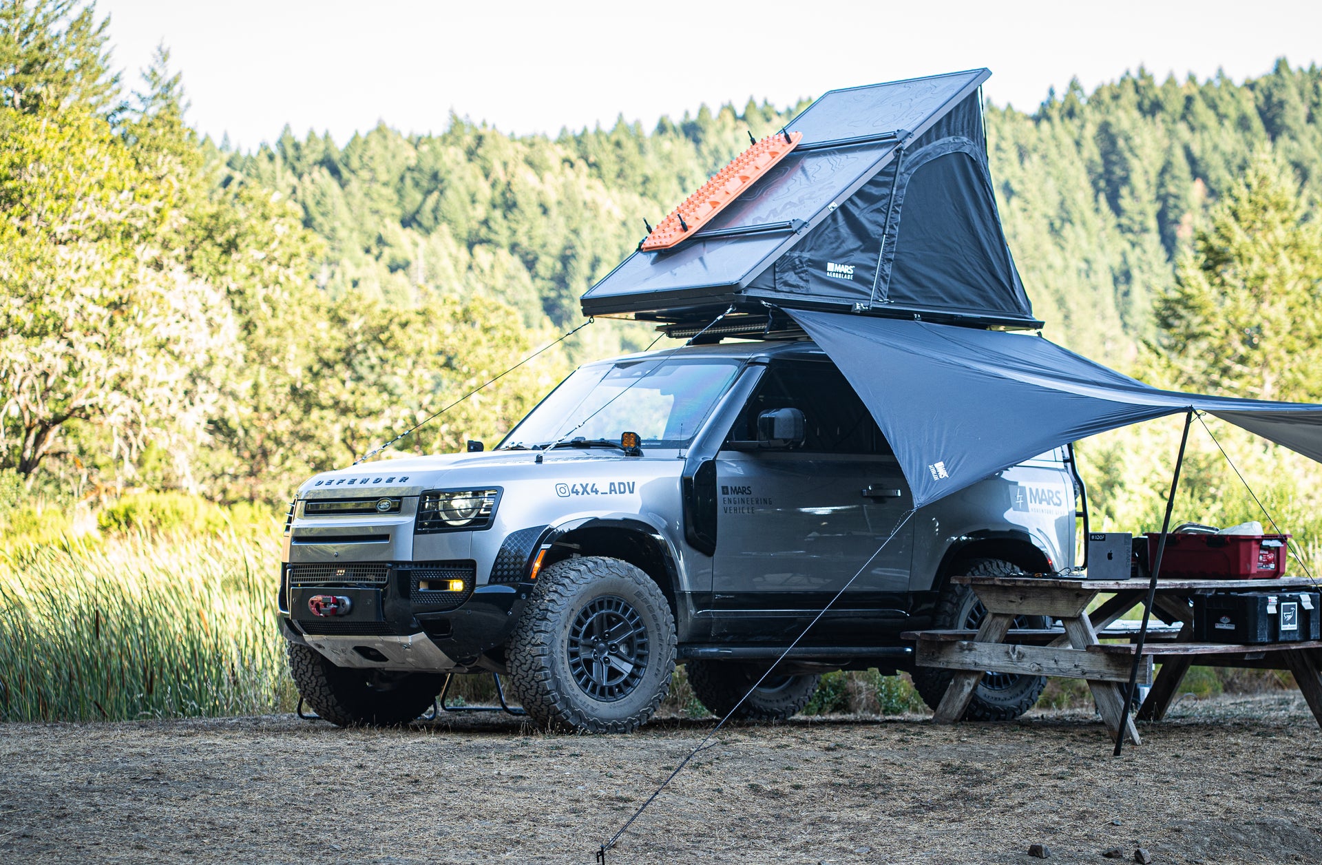 Ultra-Light & Slim Rooftop Tent | Mars Adventure Gear