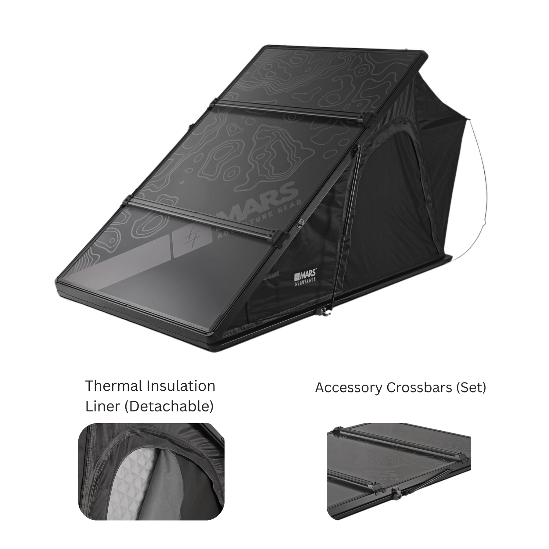 Ultra-Light & Slim Rooftop Tent | Mars Adventure Gear